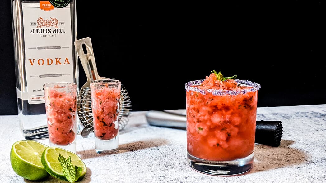 Make this easy Icy Vodka Cocktail - Herbs N Garlic